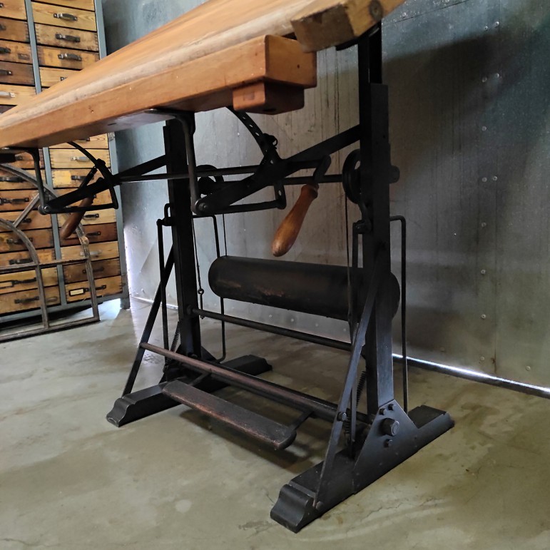 Architecten Tekentafel Raoul SIMON Robust Industrial Design Drawing Table