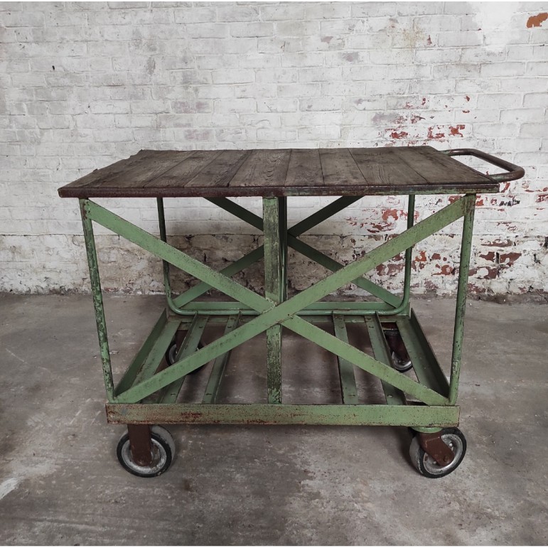 Industriële Werkkar Serveerwagen Barmeubel Industrial Bar Trolley