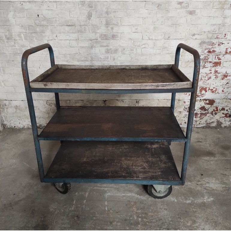 Industriële Werkkar Serveerwagen Barmeubel Industrial Bar Trolley