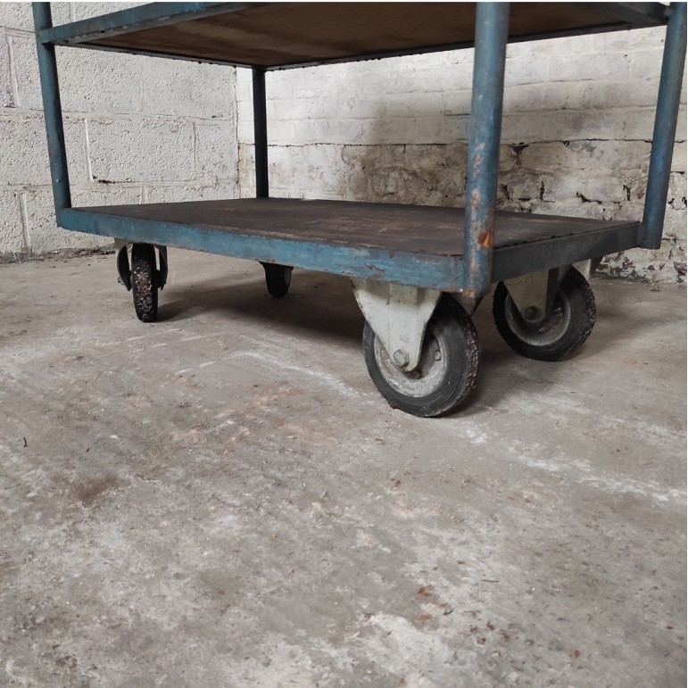 Industriële Werkkar Serveerwagen Barmeubel Industrial Bar Trolley