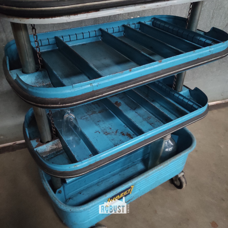 Vintage Hazet Assistent – Stoere Gereedschapswagen vol Mogelijkheden