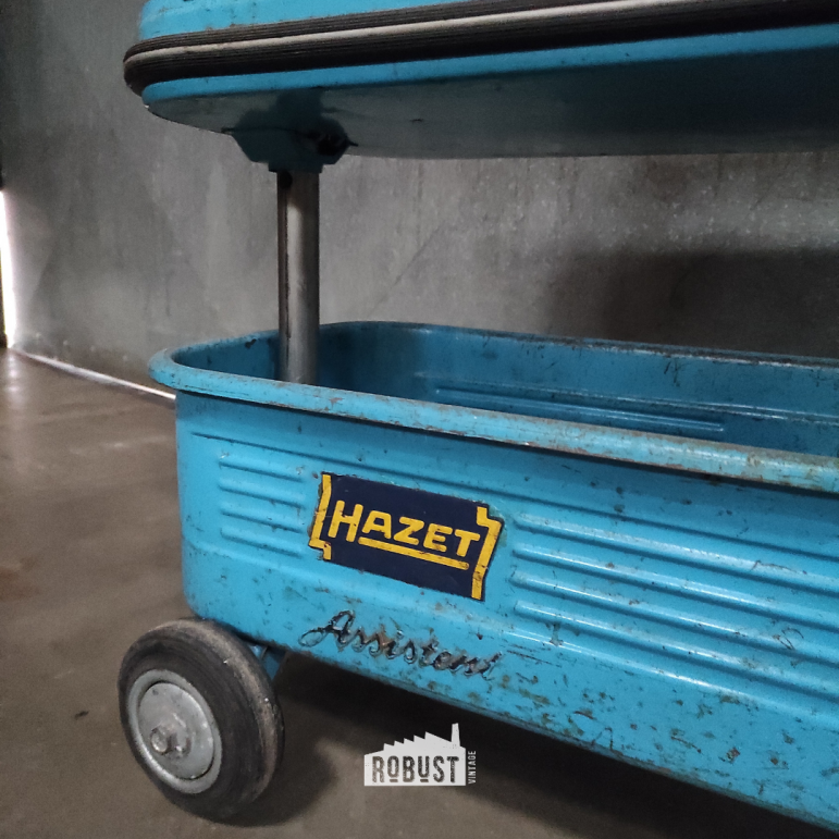 Vintage Hazet Assistent – Stoere Gereedschapswagen vol Mogelijkheden