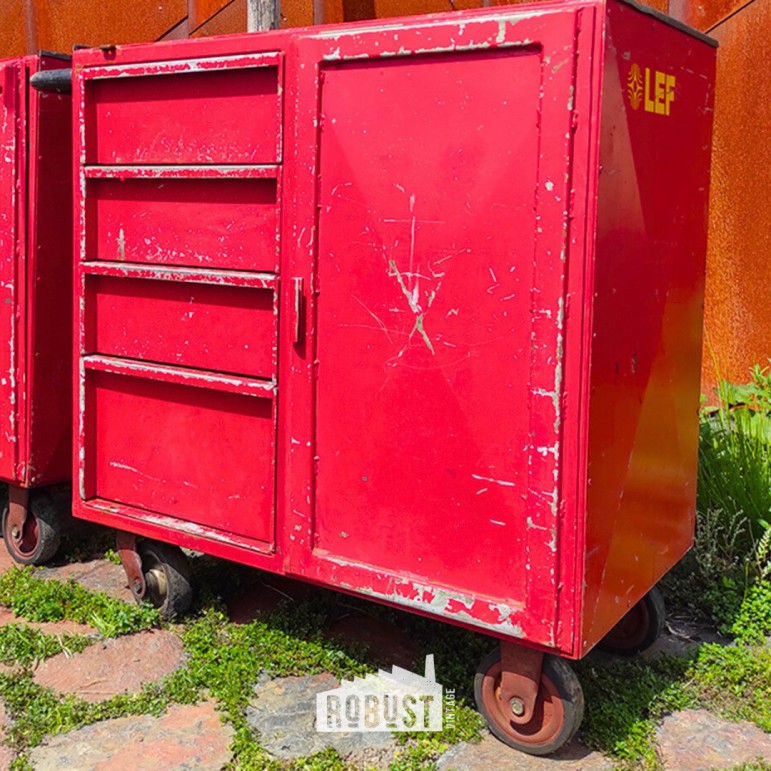 Industriële Werkkar Serveerwagen Barmeubel Industrial Bar Trolley